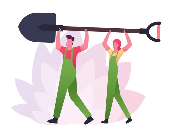 Yard work cartoon Vector Art Stock Images | Depositphotos