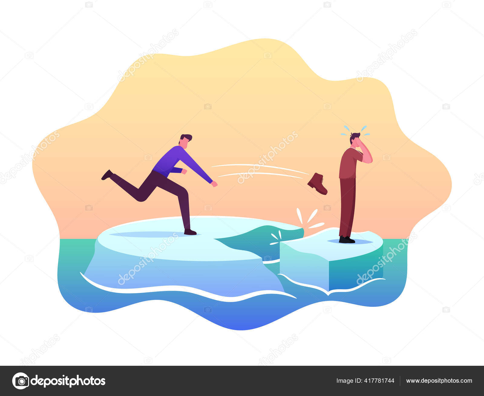 Class Discrimination, Inequality. Wealthy, Rich, Successful Character ...