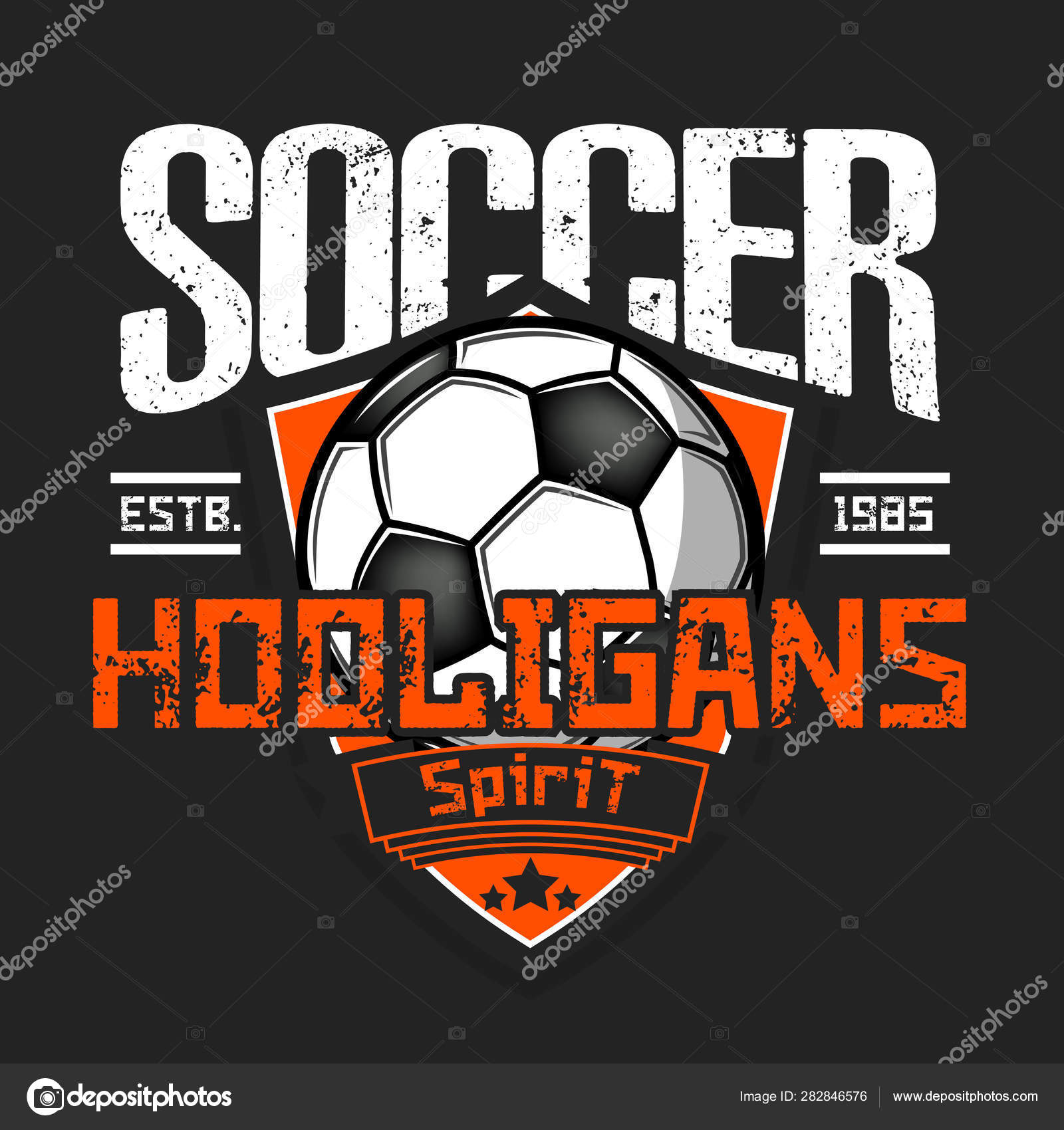 Hooligans Soccer Logo
