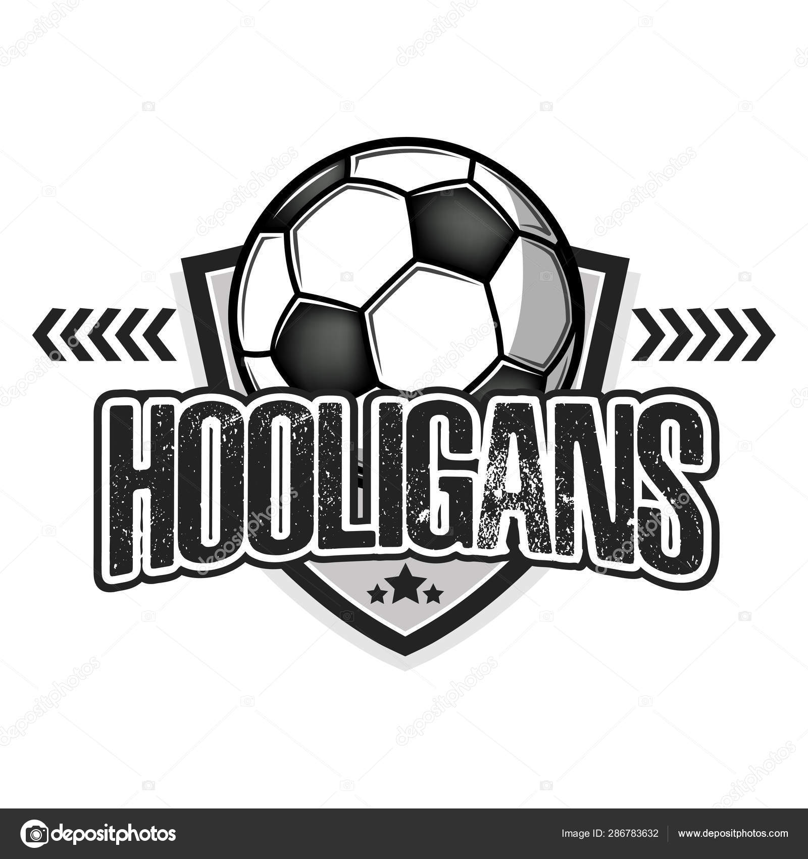 Soccer logo. Football hooligans ⬇ Vector Image by © Mityay_PG | Vector Stock 286783632