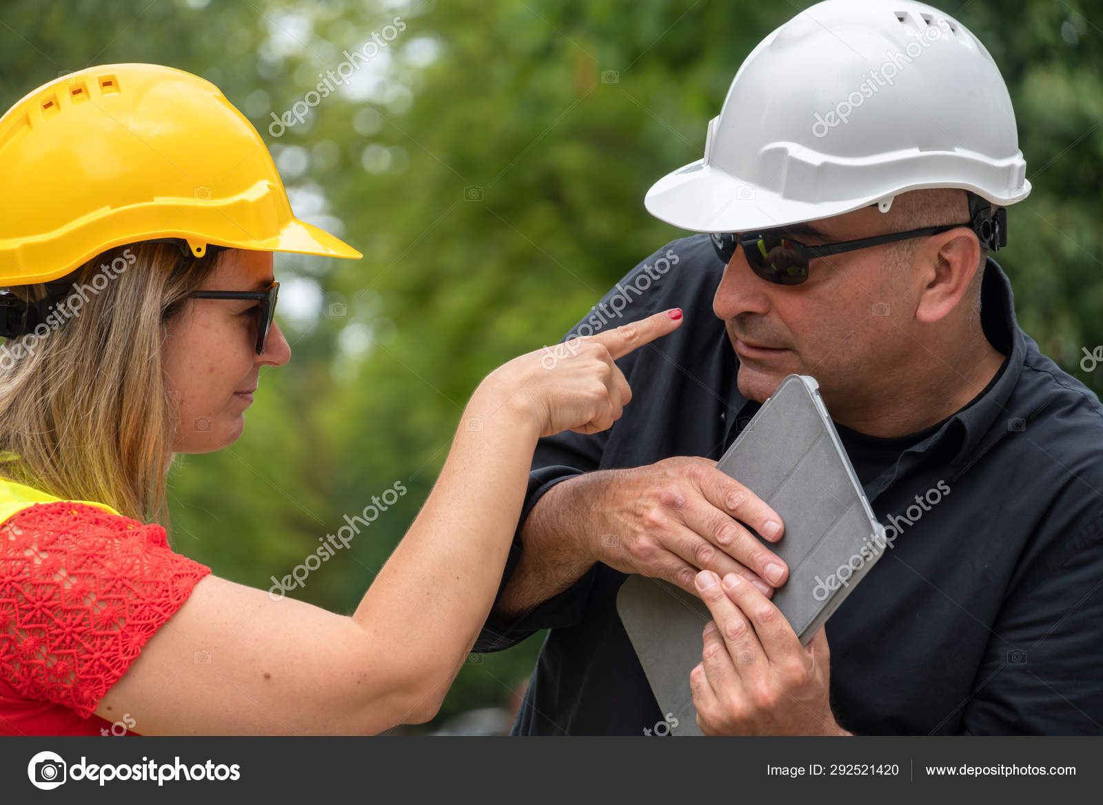 Angry Construction Worker
