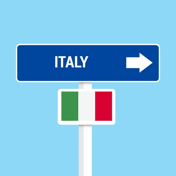 Italy Traffic Signs Board Design Vector Stock Vector by ©ibrandify ...