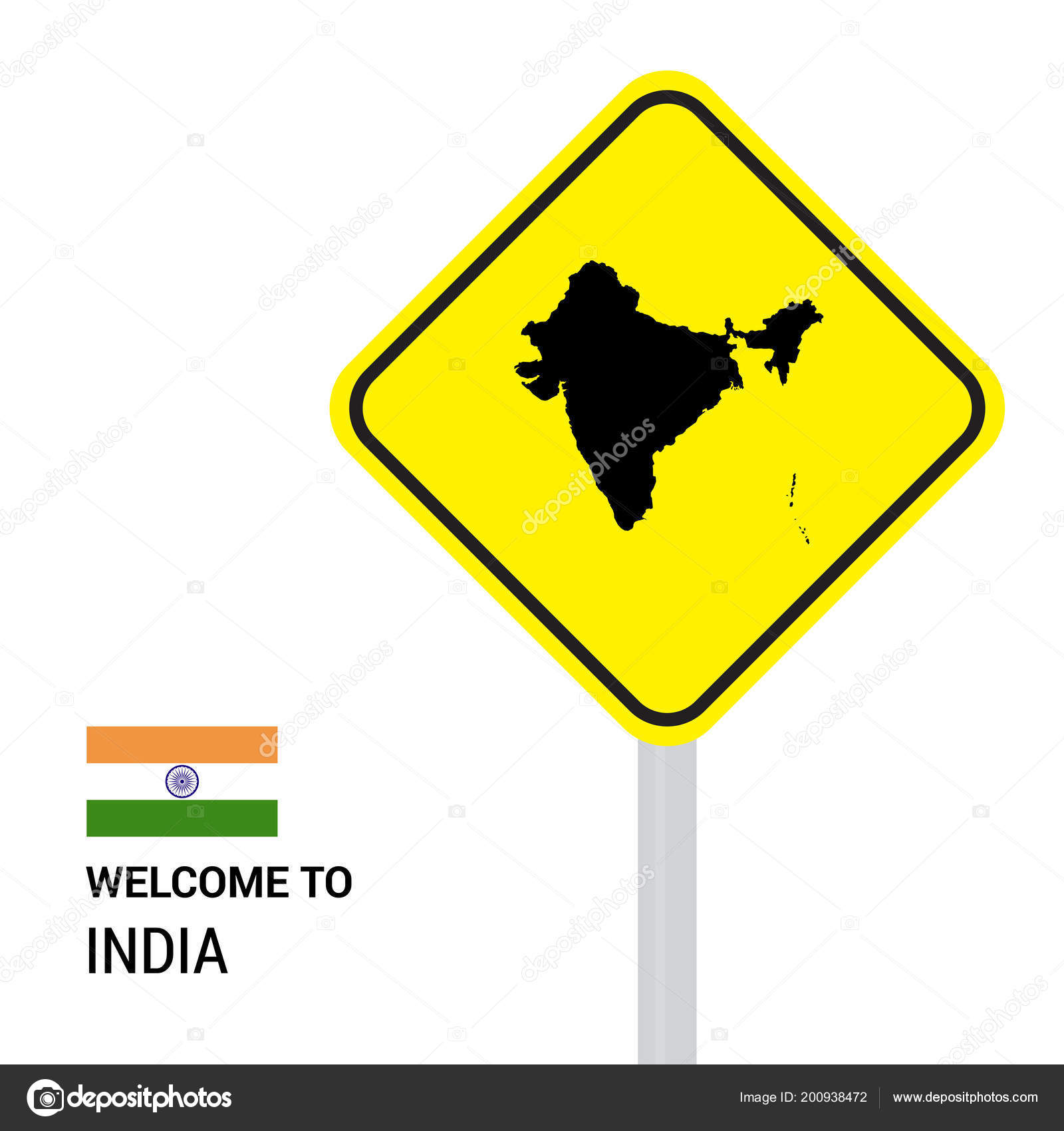 Indian Road Sign Board