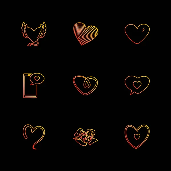 Logos de corazones Imágenes Vectoriales, Gráfico Vectorial de Logos de ...