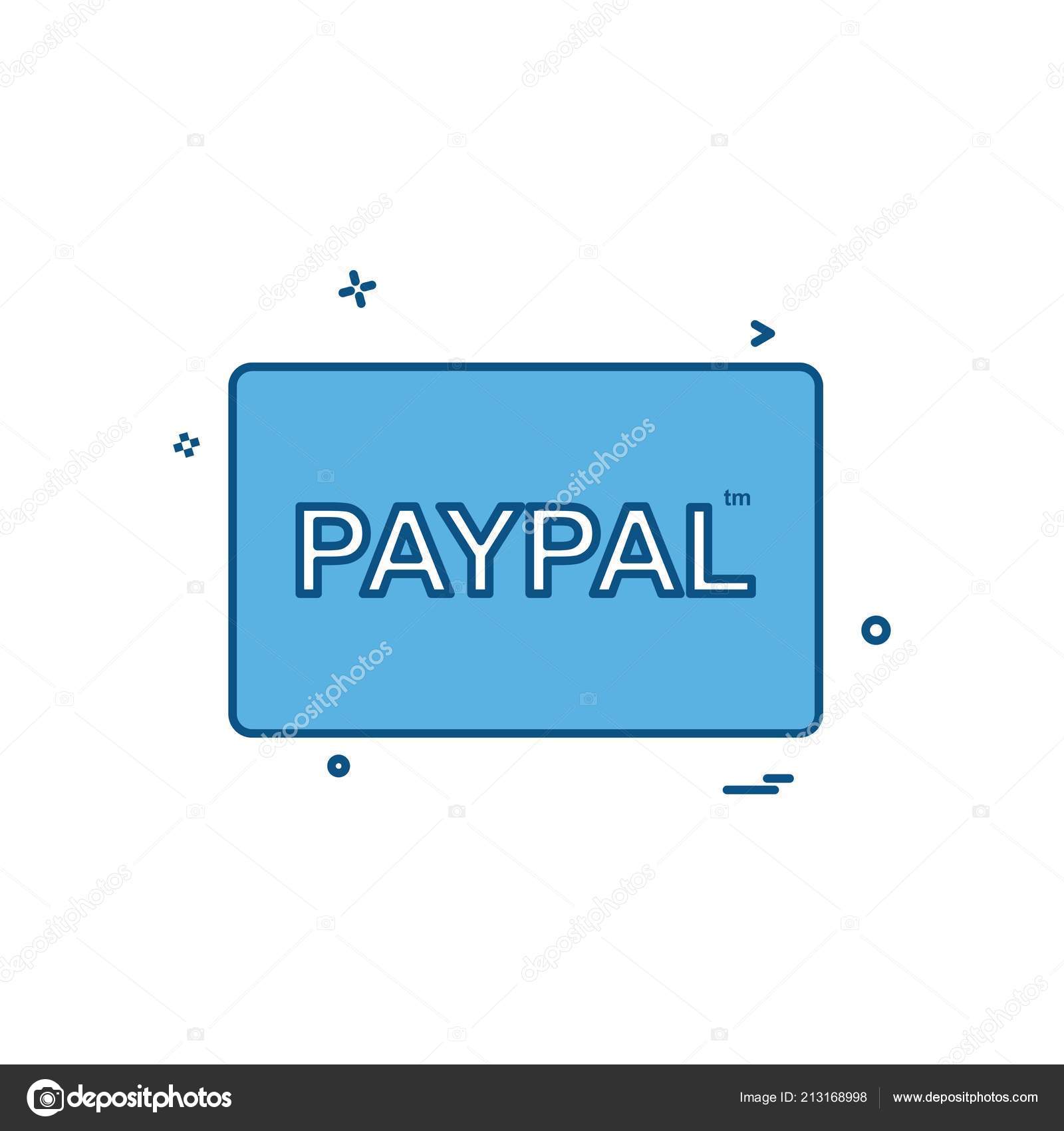 Paypal Card Icon Design Stock Vector by ©ibrandify 213168998
