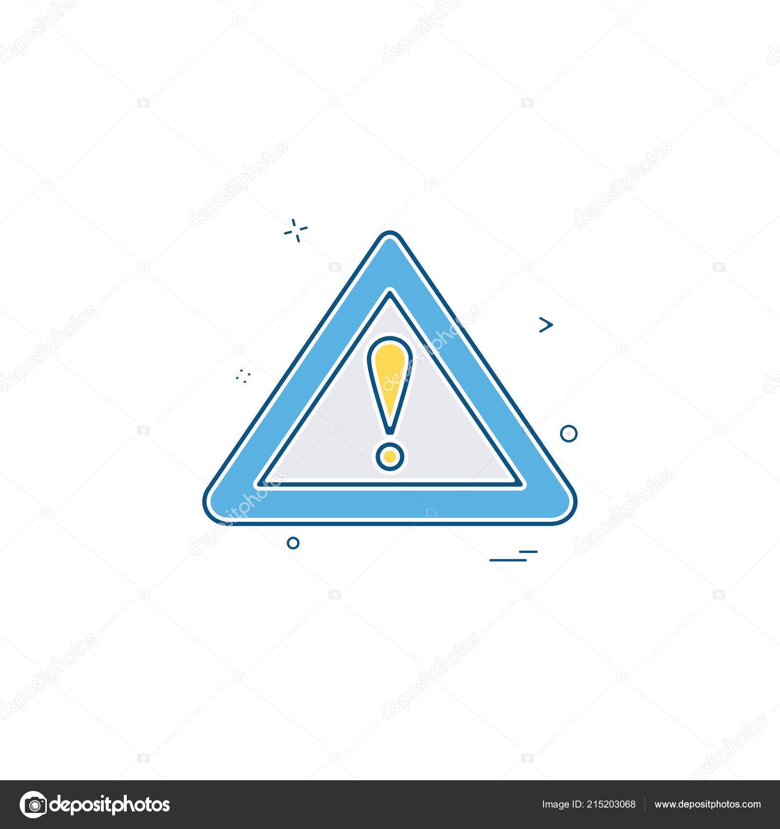 Symbol Error Warning Alert Icon Vector Design Stock Vector Image by ...