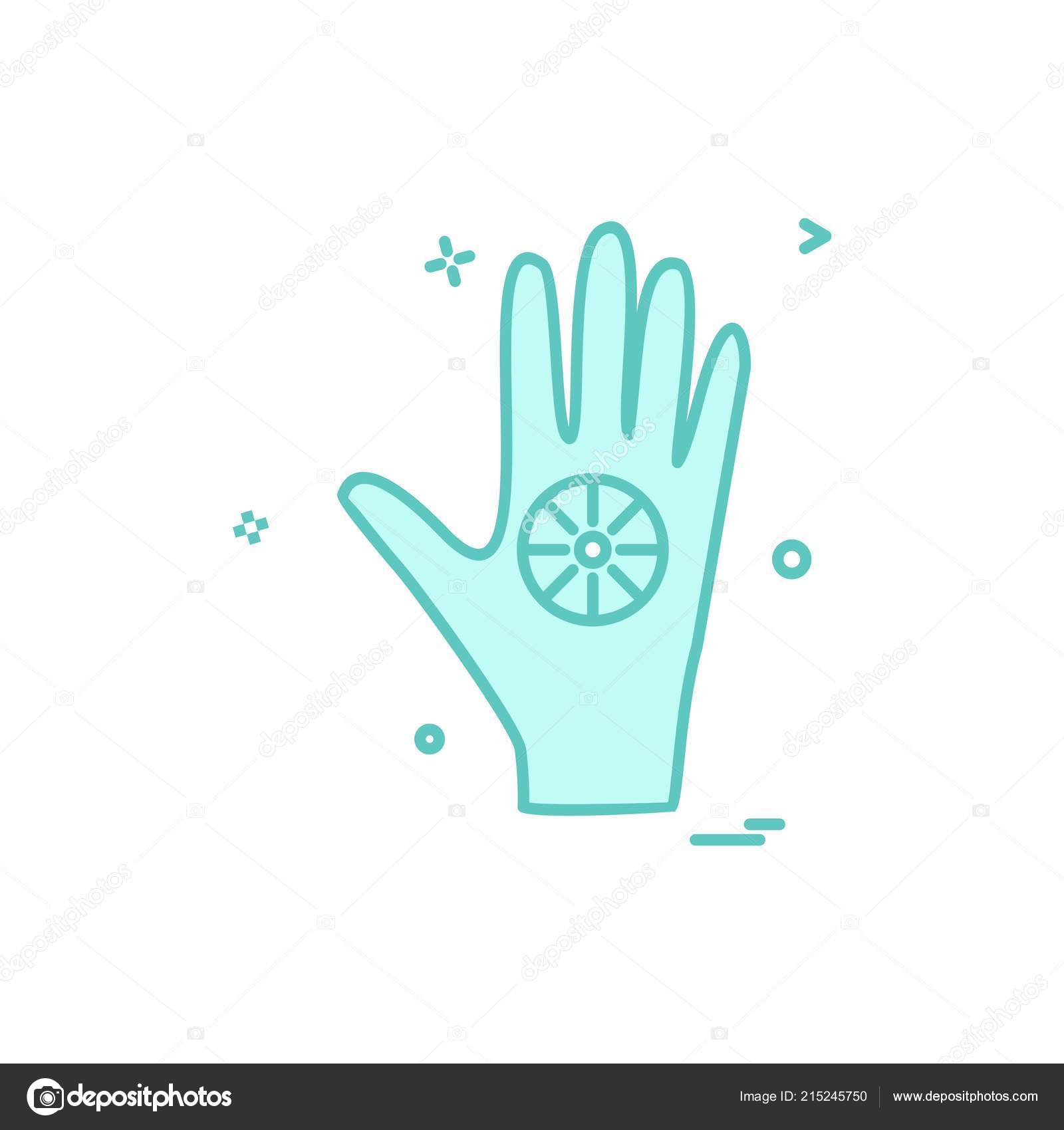 Hand Icon Design Vector Stock Vector by ©ibrandify 215245750