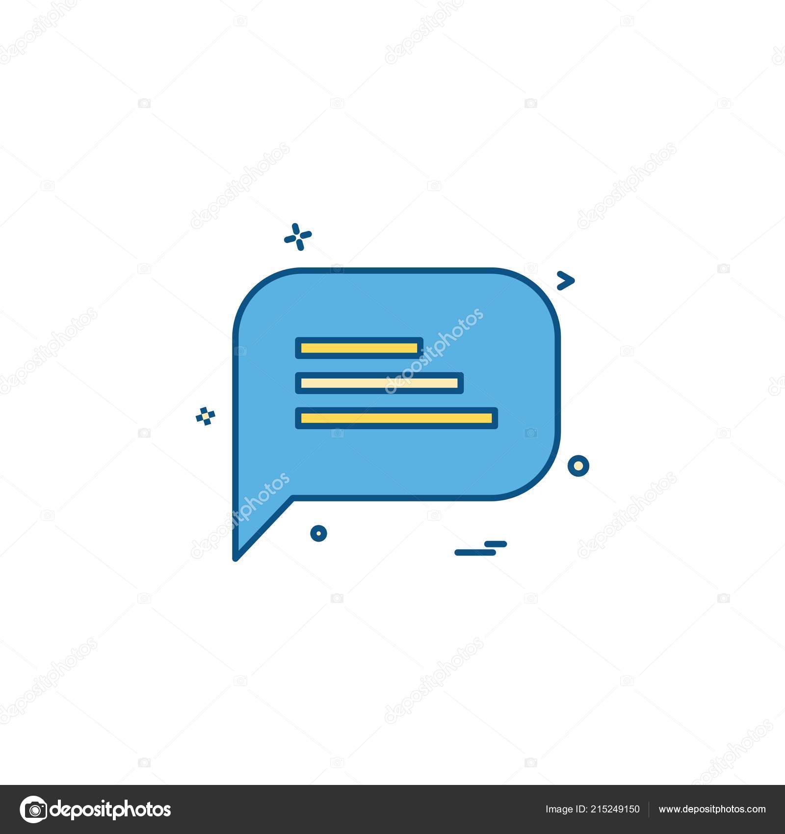 Messages Icon Vector White Background Stock Vector by ©ibrandify 215249150