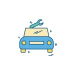 Car Workshop Icon Design Vector Stock Vector Image by ©ibrandify #215357946