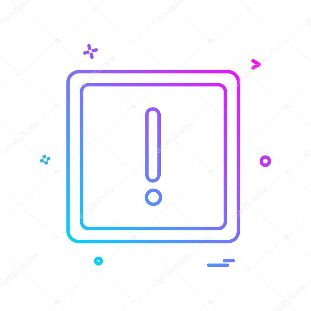 s mbolo de advertencia de error icono de alerta vector de dise o 2024