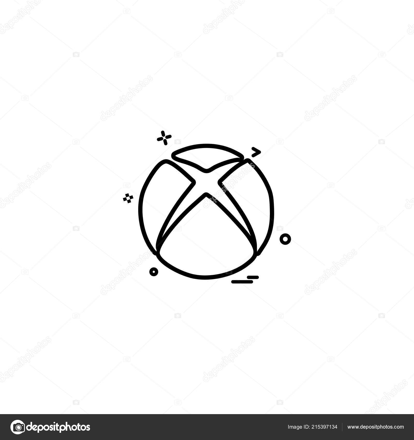 Vector Diseño Icono Xbox Vector de stock por ©ibrandify 215397134