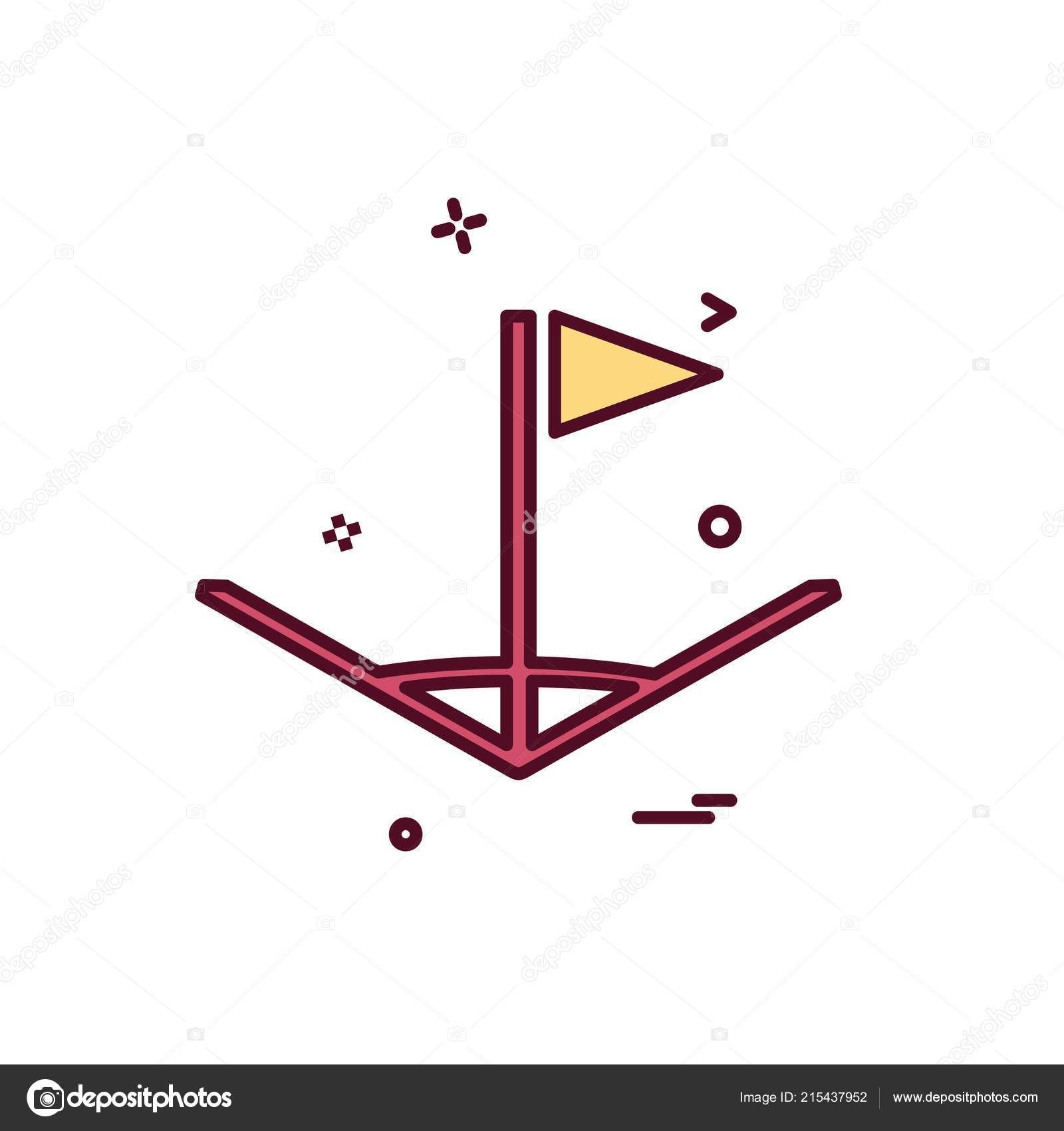 Corner Icon Design Vector Stock Vector by ©ibrandify 215437952