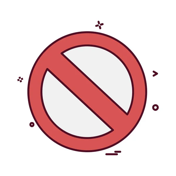 No turn icon Stock-Vektorbilder | Depositphotos