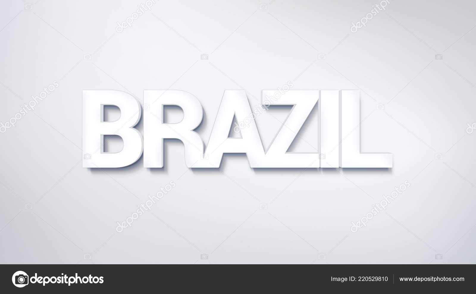 Brazil Text Design Calligraphy Typography Poster Usable Wallpaper ...