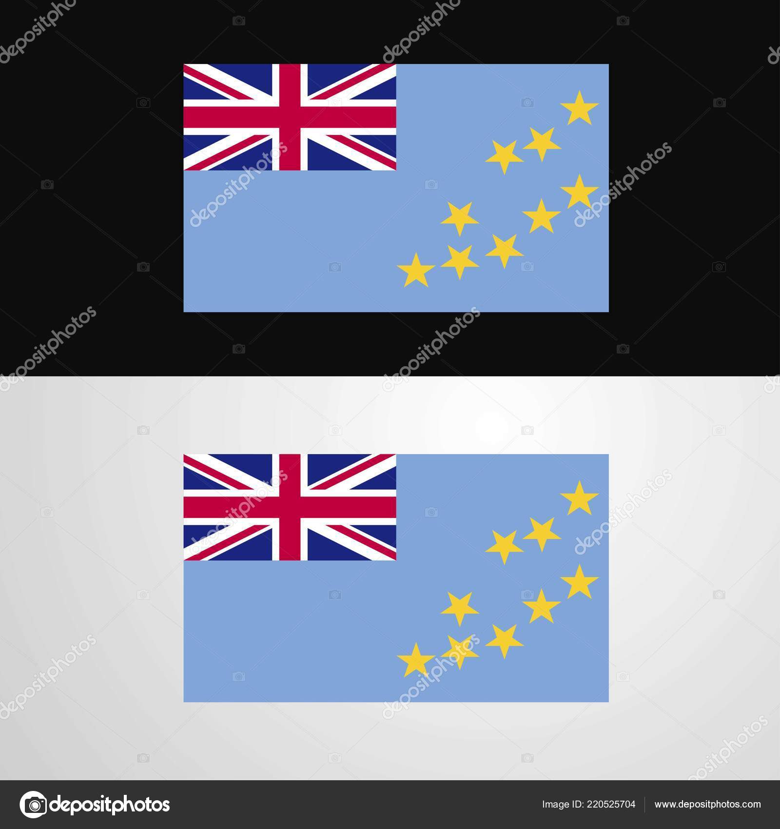 Tuvalu Flag Banner Design Stock Vector by ©ibrandify 220525704
