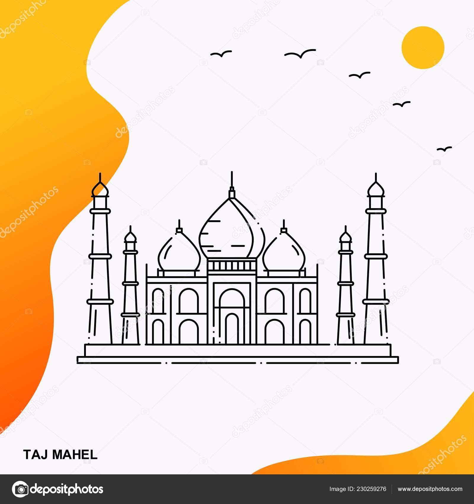 Sher Dar Madrasah Skyline Vector Ilustración Vector de stock #230259276 ...