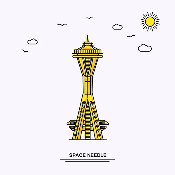 144 Seattle space needle Vector Images | Depositphotos