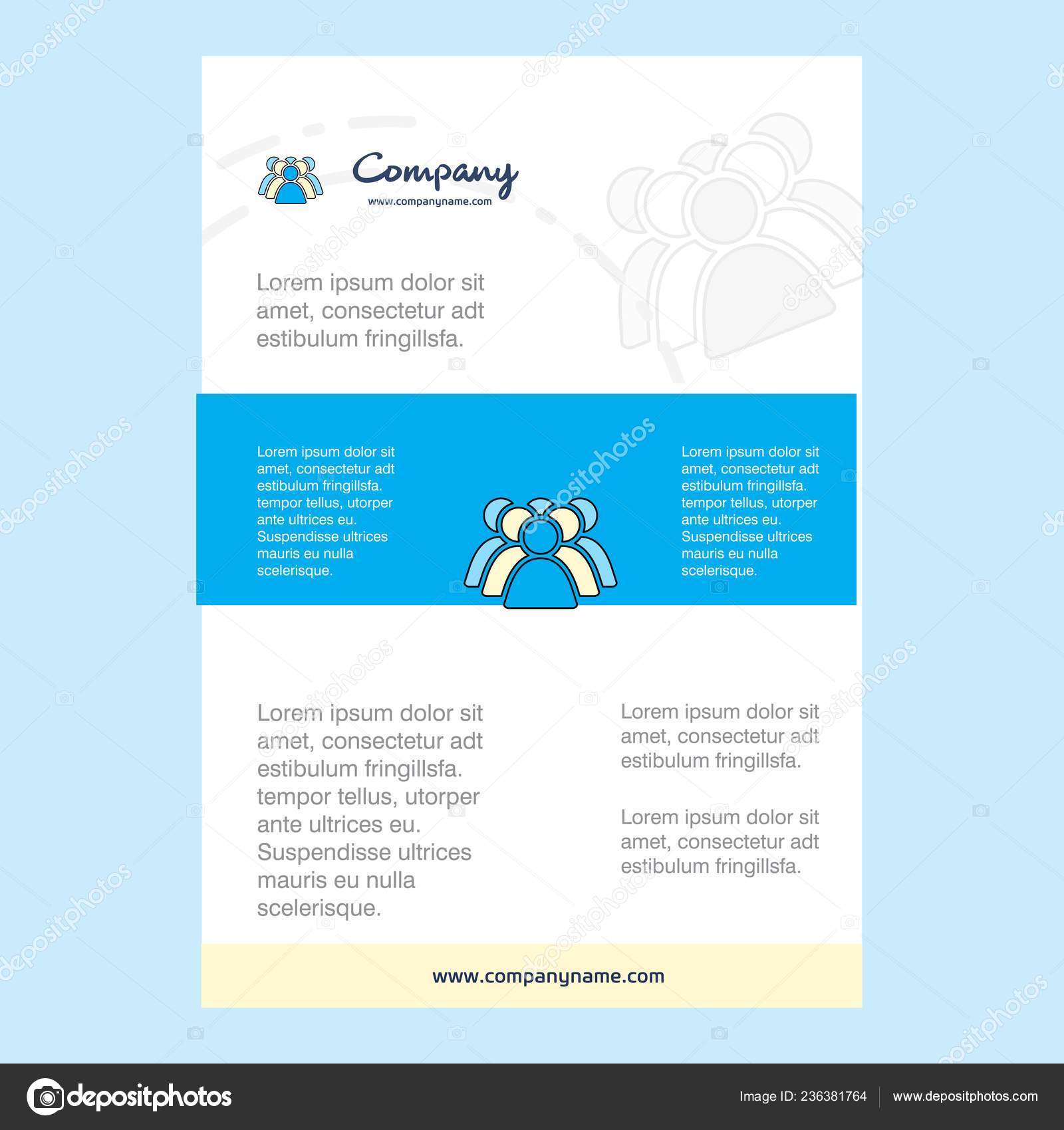 Template Layout Police Avatar Comany Profile Annual Report ...