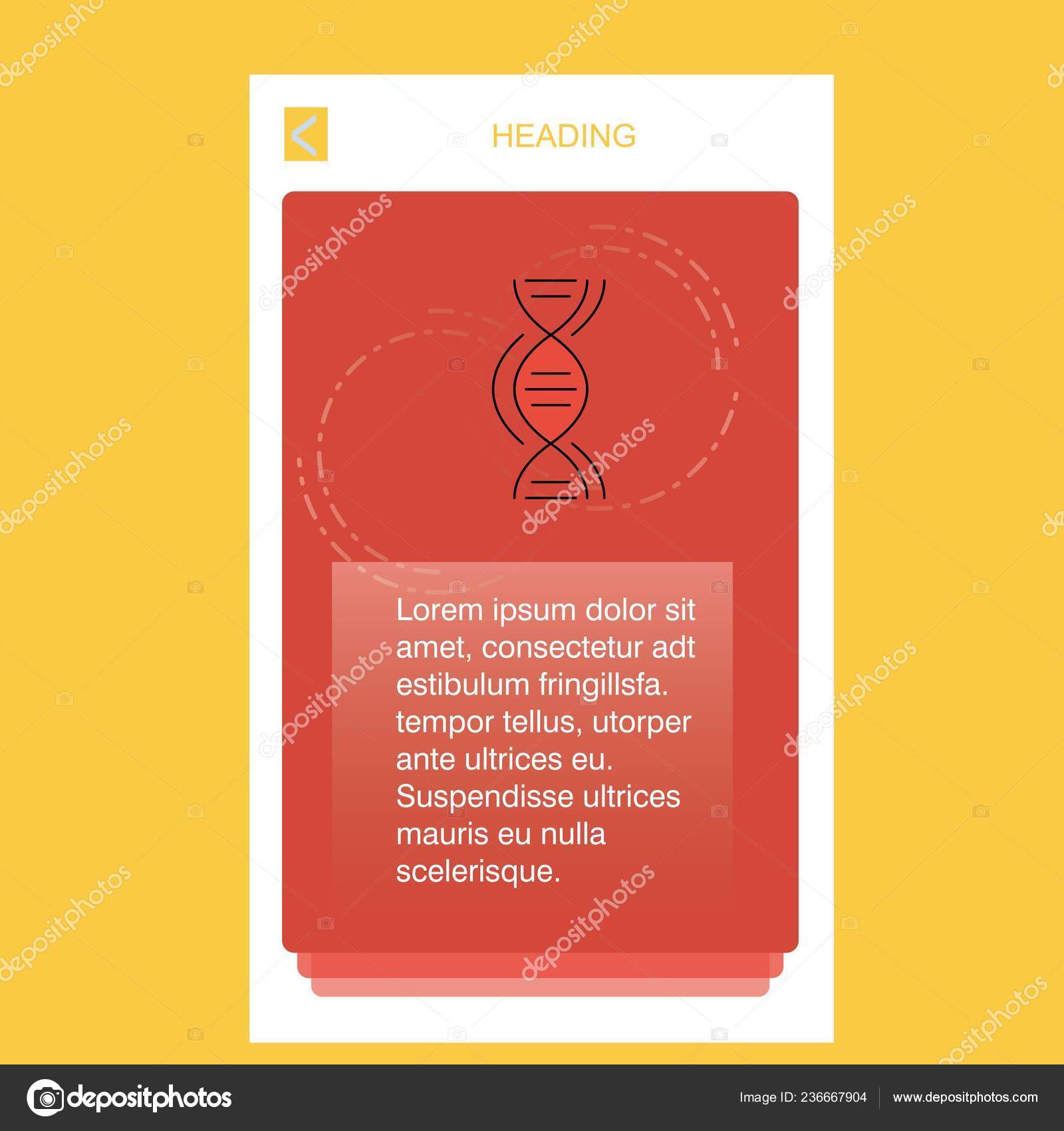 Dna Mobile Vertical Banner Design Design Vector Stock Vector by ... Dna Mobile Vertical Banner Design Design Vector Stock Vector by ...