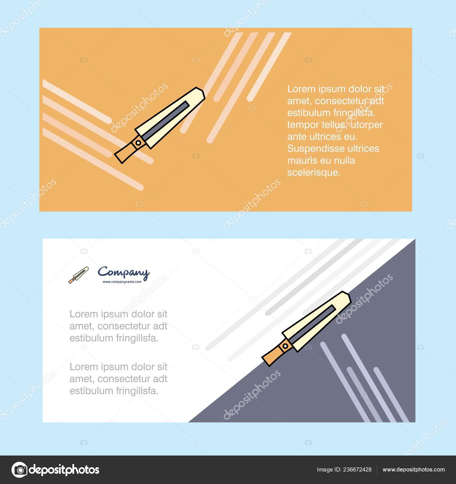 Sword Abstract Corporate Business Banner Template Horizontal ...