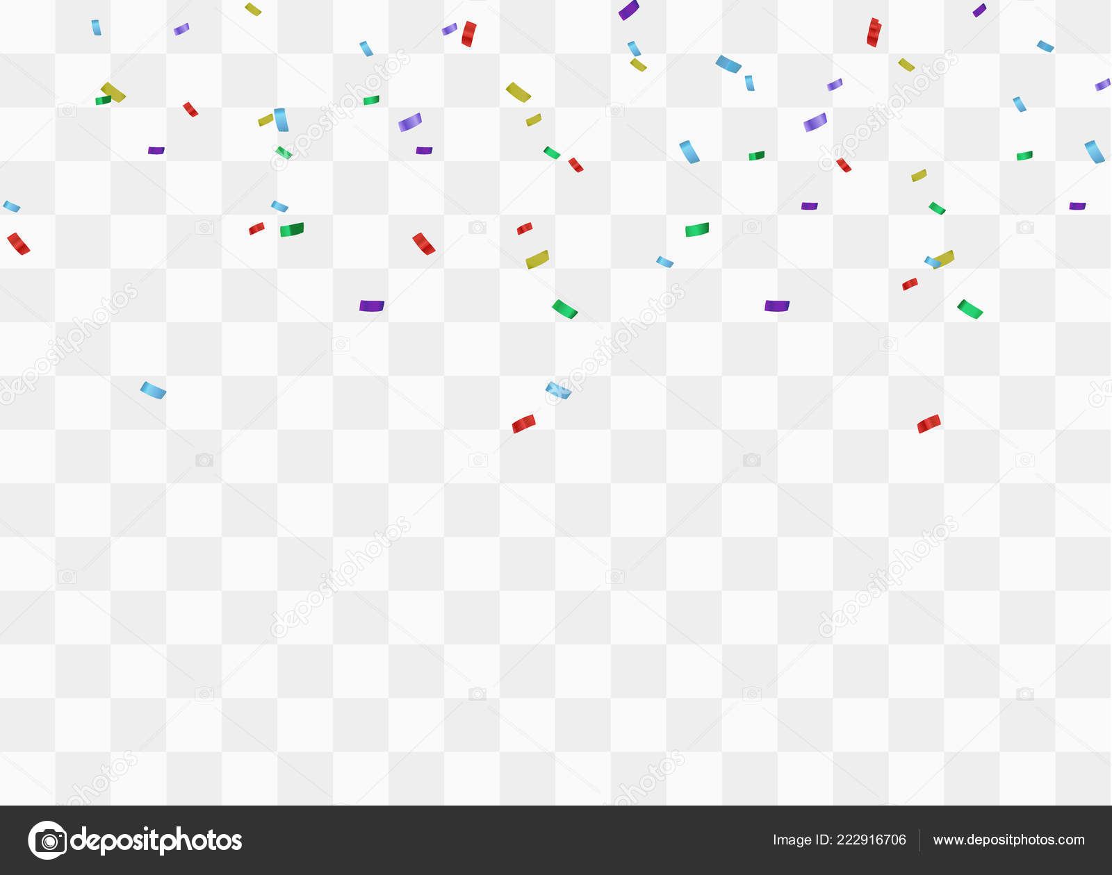 Colorful bright confetti Stock Vector Image by ©roman11998866@gmail.com ...