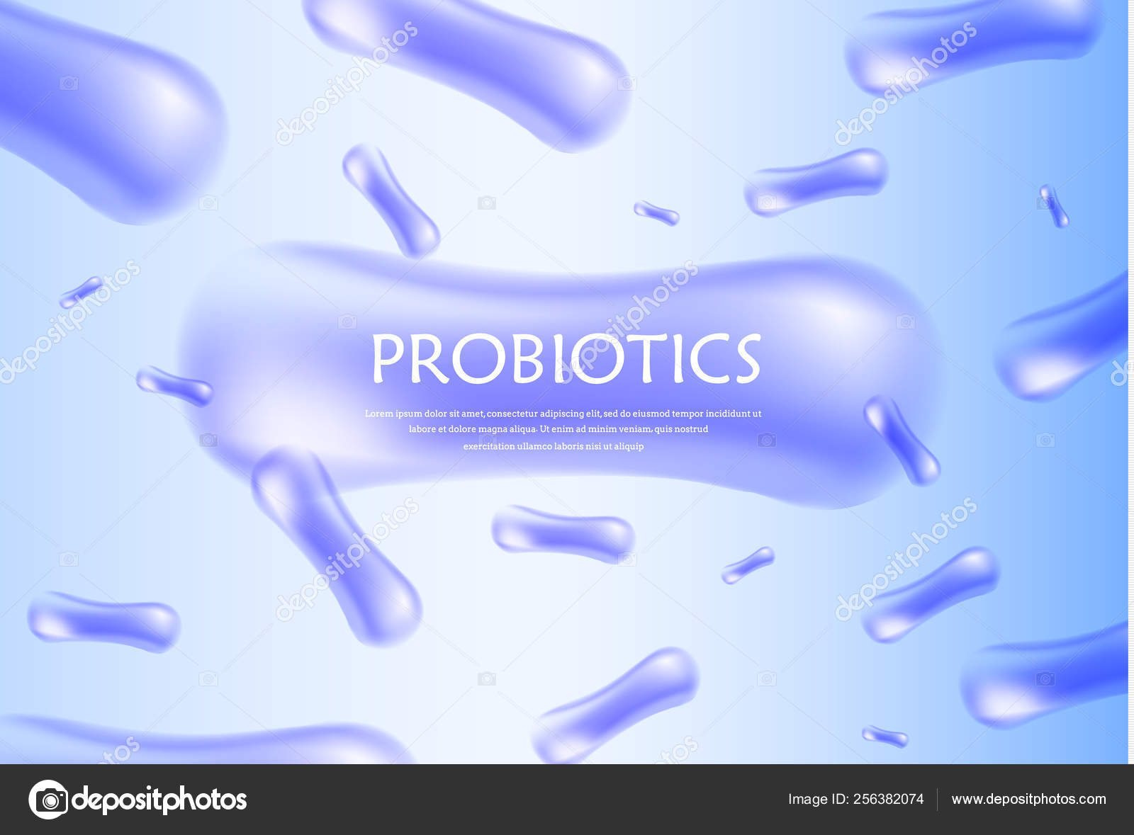 Probiotics bacteria vector Stock Vector by ©roman11998866@gmail.com ...