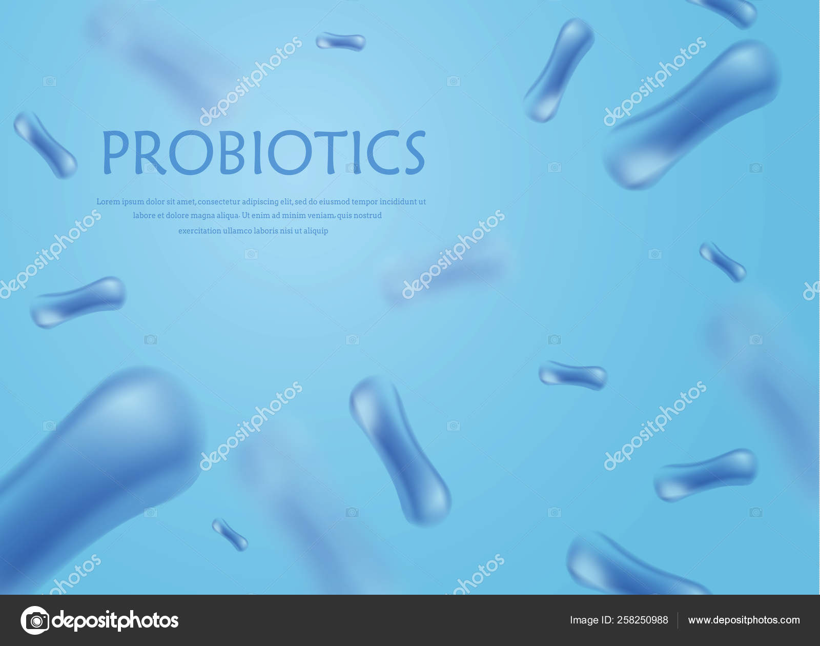 Probiotics bacteria vector Stock Vector by ©roman11998866@gmail.com ...