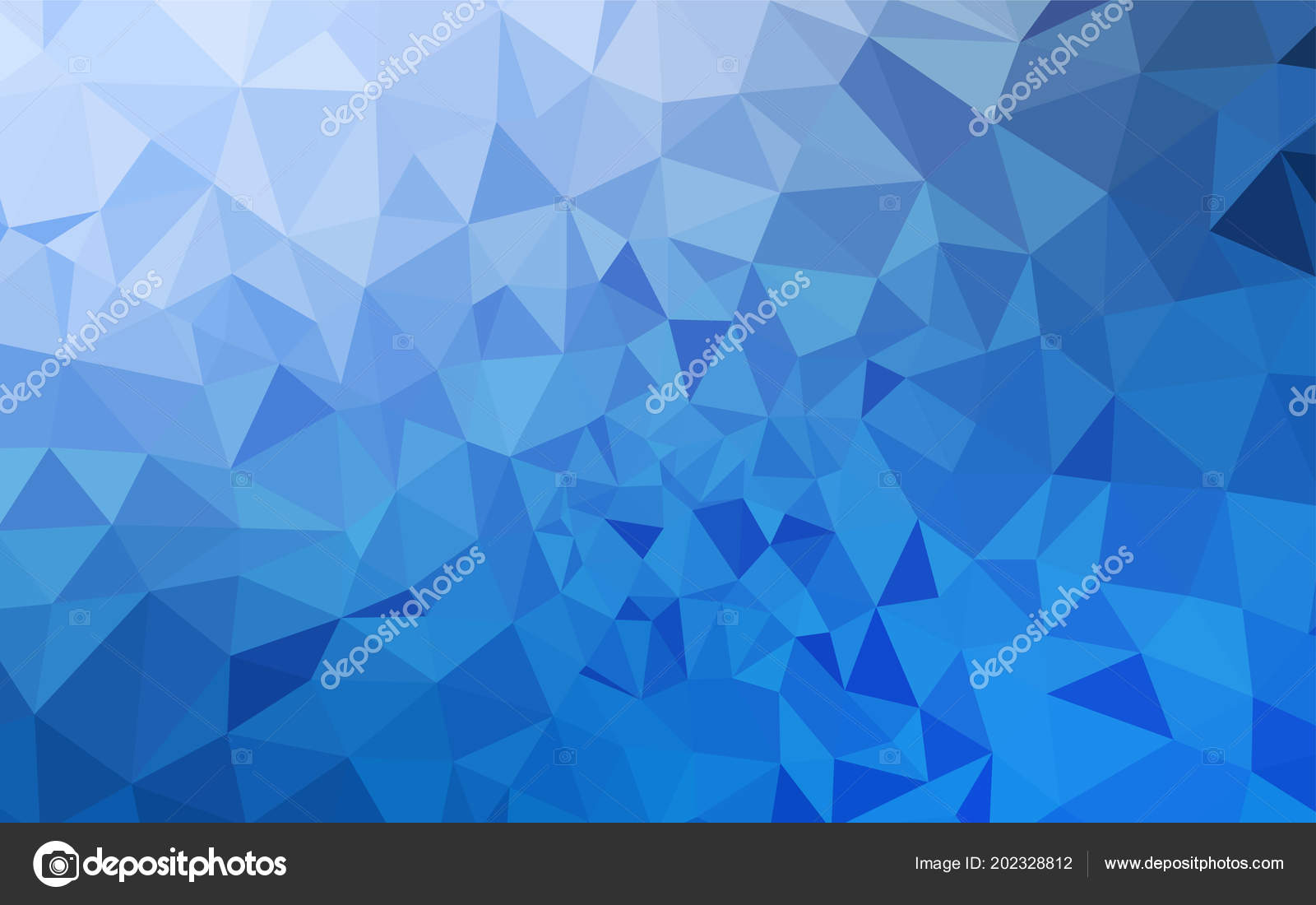 Light Blue Vector Gradient Triangles Template Glitter Abstract ...