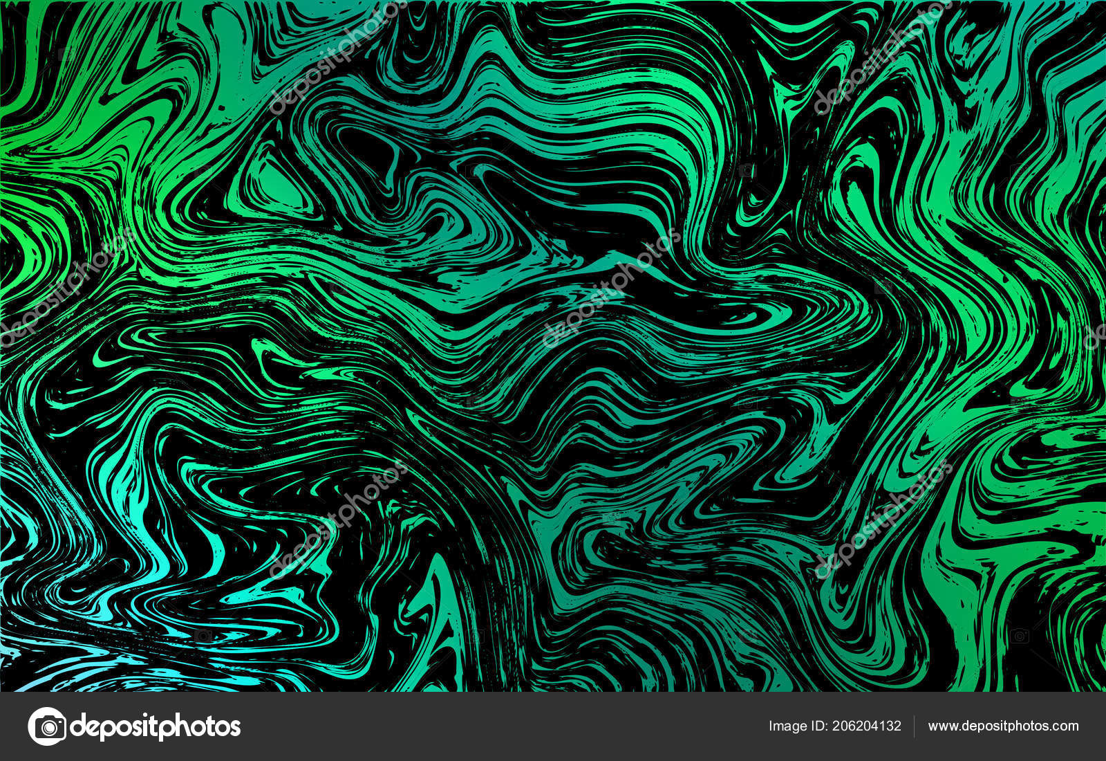 Lava Lamp Background Green