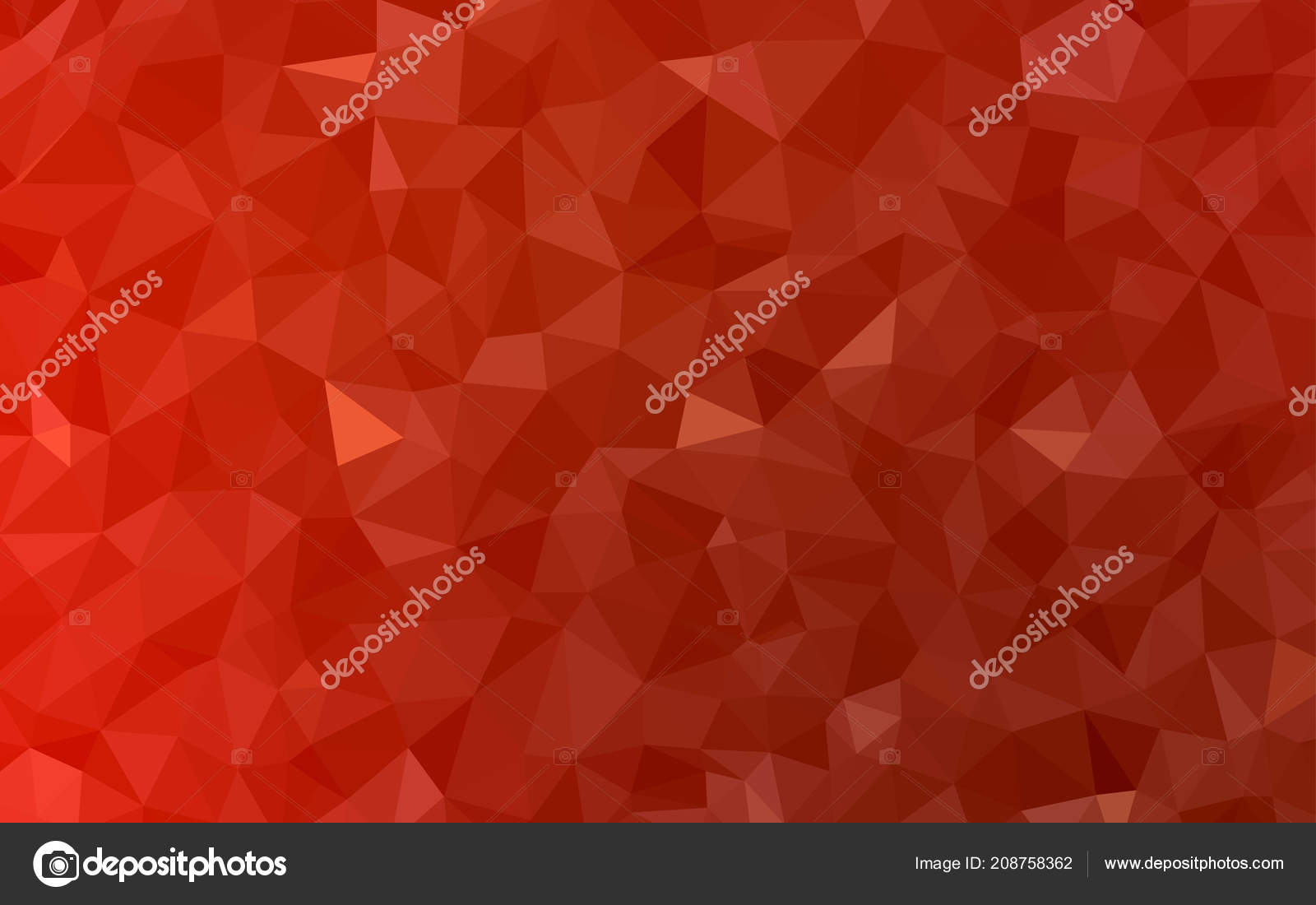 Light Red Vector Gradient Triangles Template Shining Colorful ...