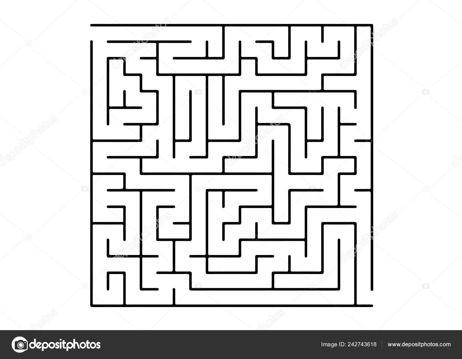 White Vector Pattern Black Labyrinth Black White Maze Simple Style ... White Vector Pattern Black Labyrinth Black White Maze Simple Style ...
