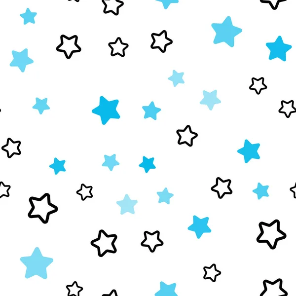 Light Blue Star Background