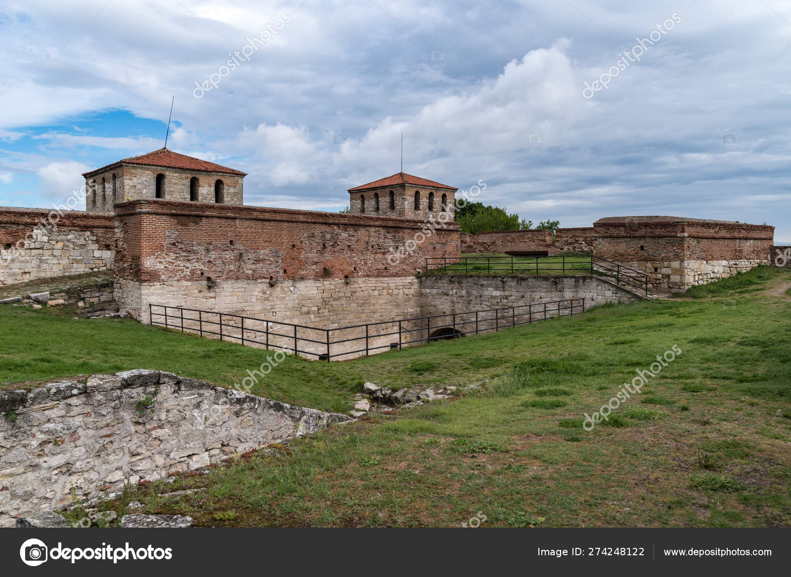 Baba Vida is a medieval fortress in Vidin in northwestern Bulgaria and ...