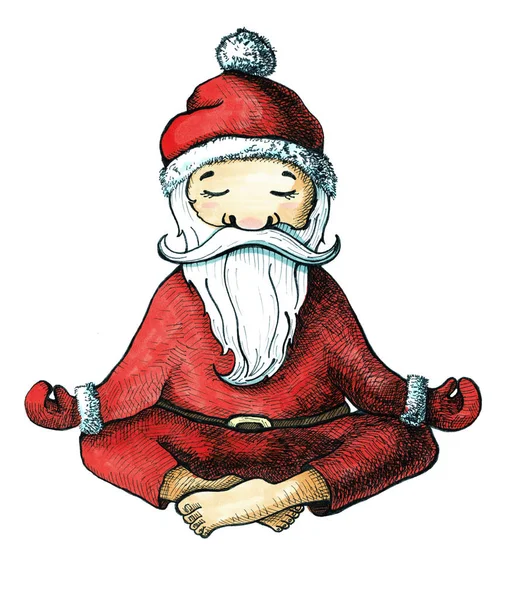 Winking Santa Clipart Borders