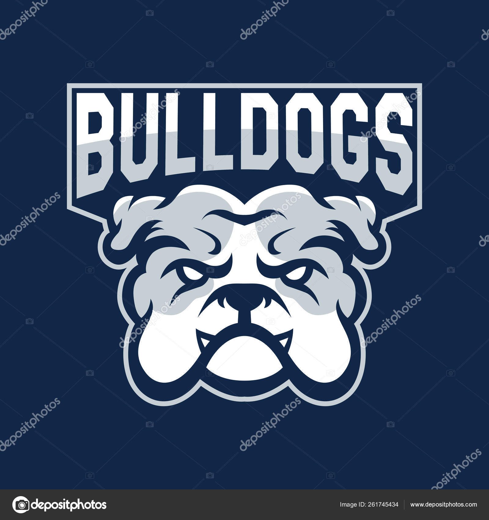 Blue Bulldogs Logo