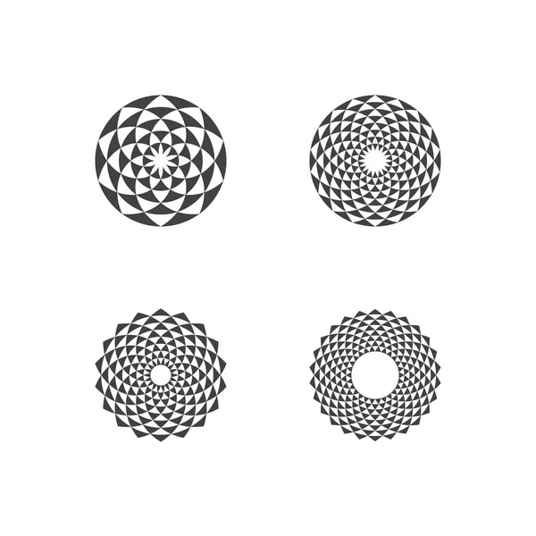 Circular Fractal Design Elements Stock Vector Image by ©ddok #198177752