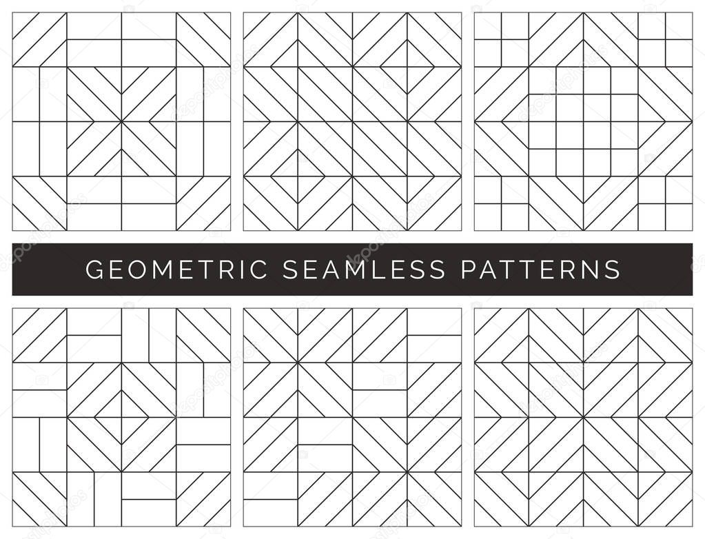 Patrones geom tricos abstractos sin costura 2024