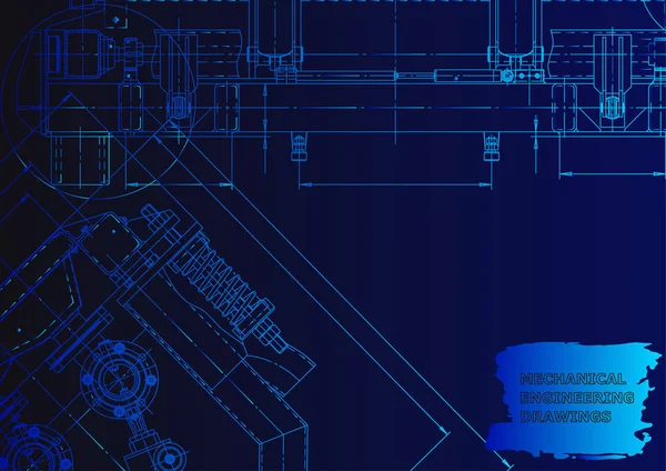 Vector engineering illustration Stock Vector by ©Bubushonok 292270848