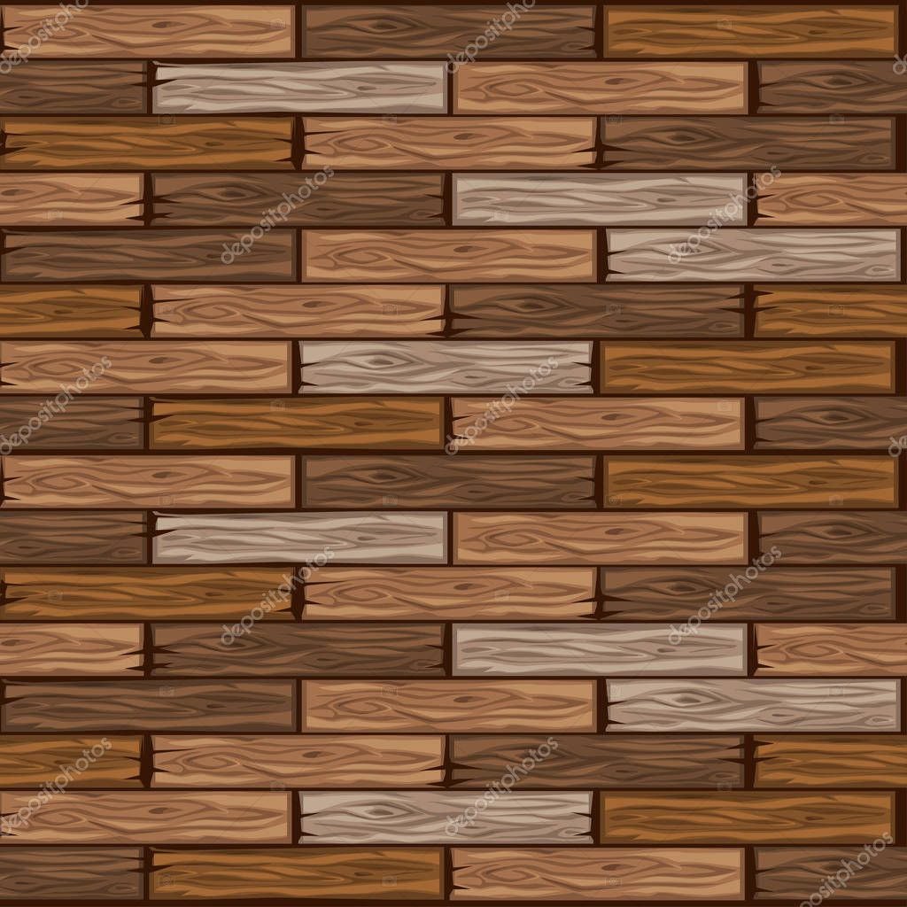 Dibujos Animados Madera Piso Azulejos Patrón Tablero Parquet Madera ...