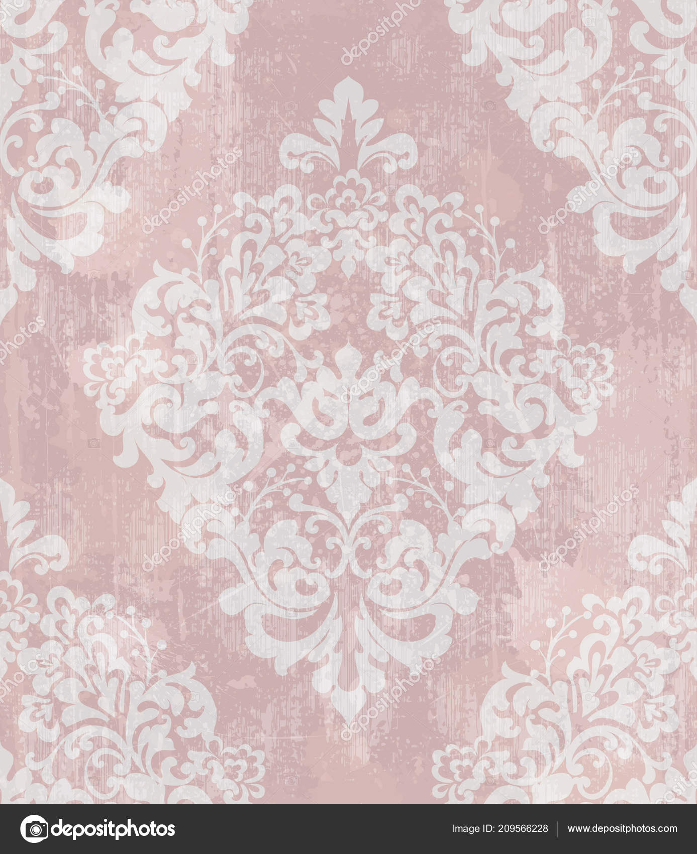 Vintage baroque pattern Vector. Beautiful ornament decor. Royal luxury ...