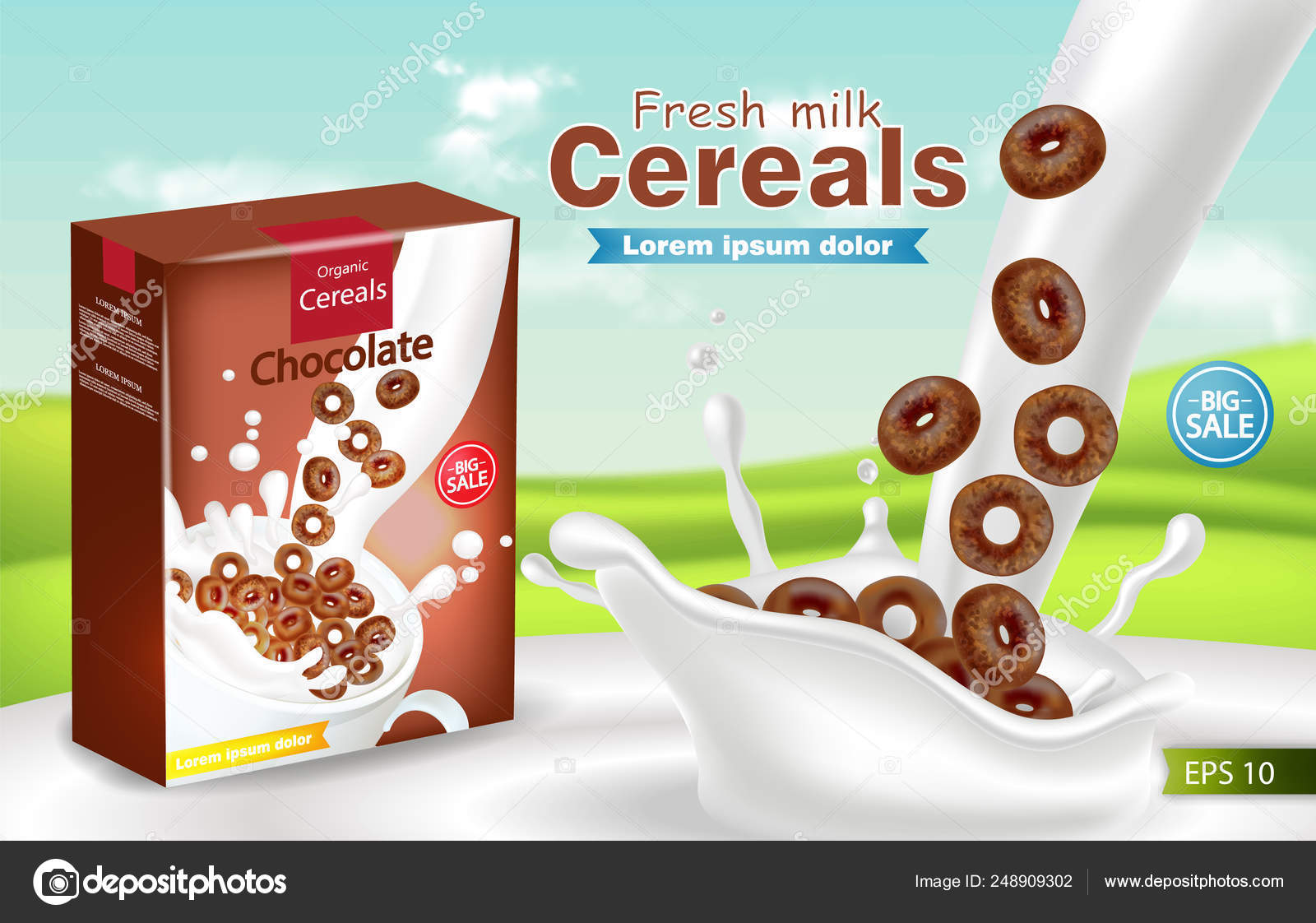 Organic Cereal Box Designs