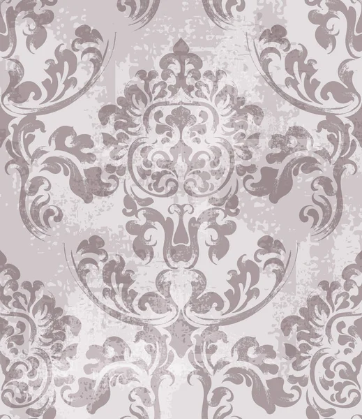 Rococo Baroque texture pattern Vector. Floral ornament decoration ...