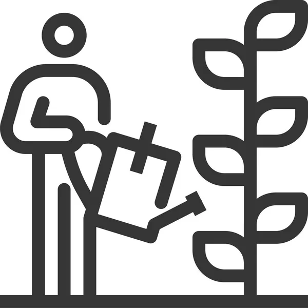 Motivation Bold Line Stick Figure Icon Illustration Vector Editable ...