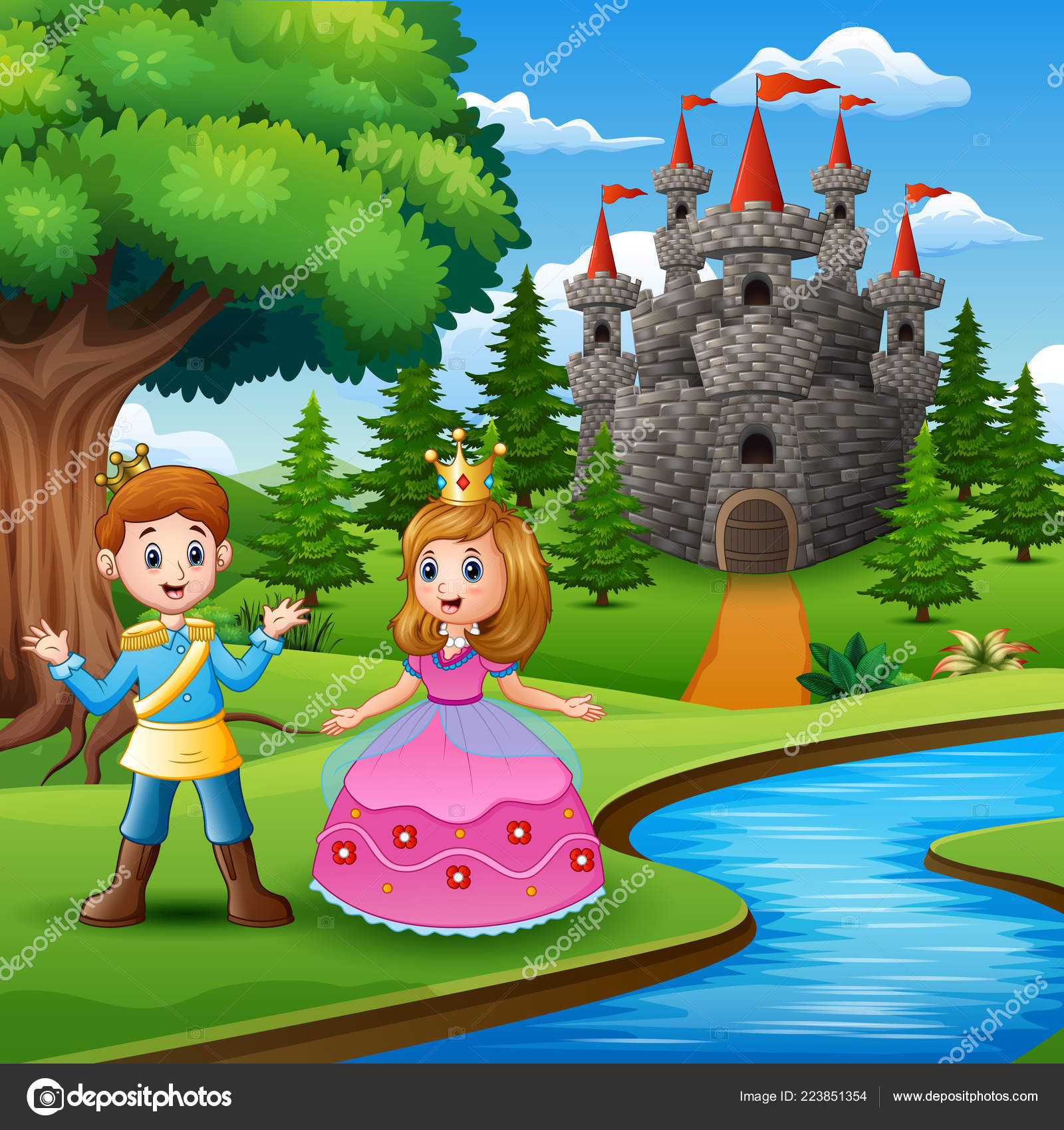 Clipart De Princesse De Conte De Fées