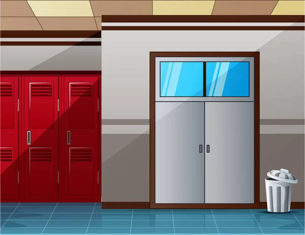 Cartoon Empty School Interior Background Stock Vector Image by ©dualoro ...