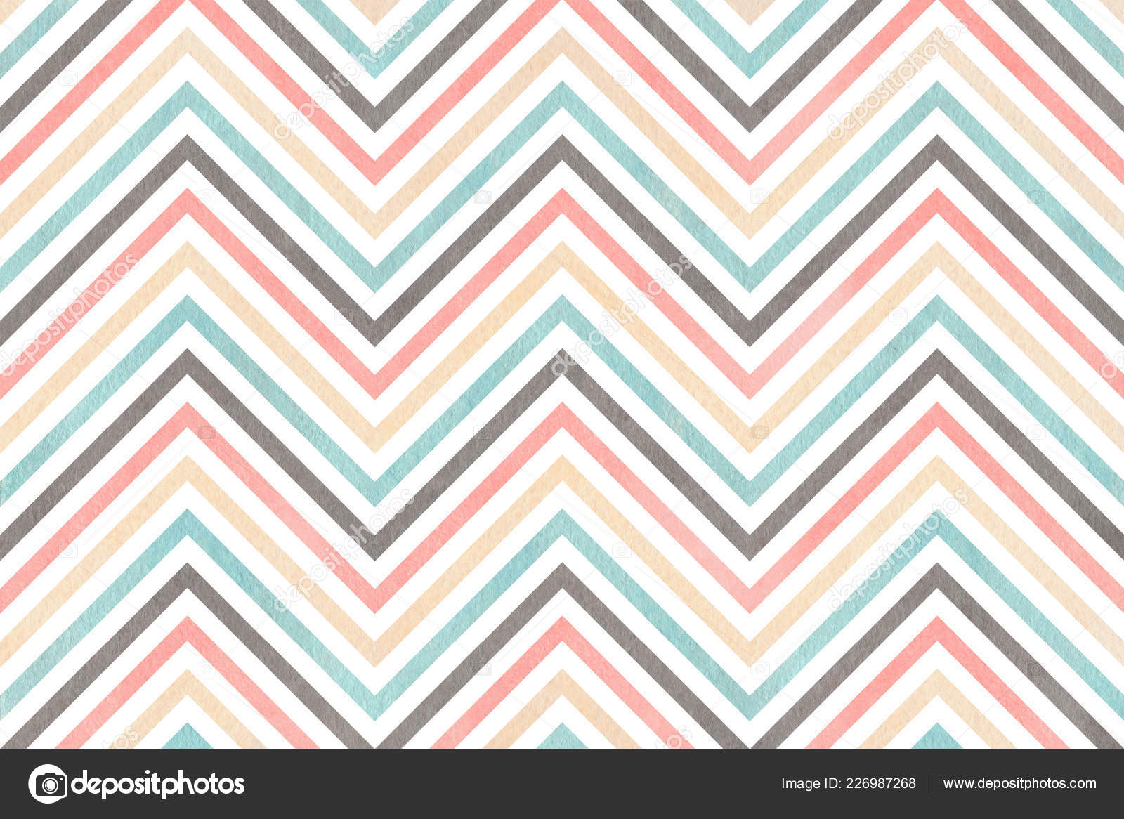 Gray And Pink Chevron Background