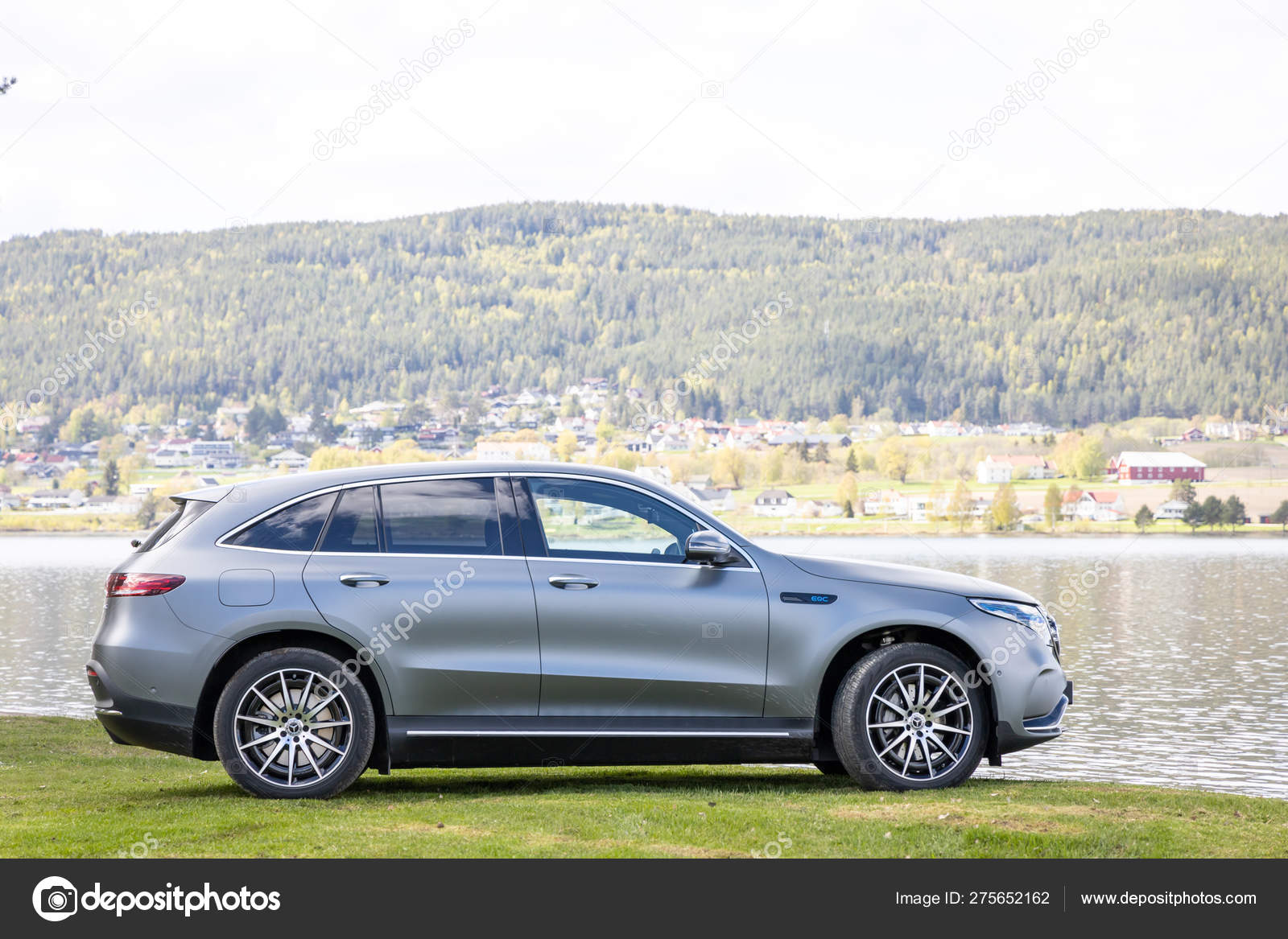 Mercedes-Benz EQC EV test drive day – Stock Editorial Photo ...