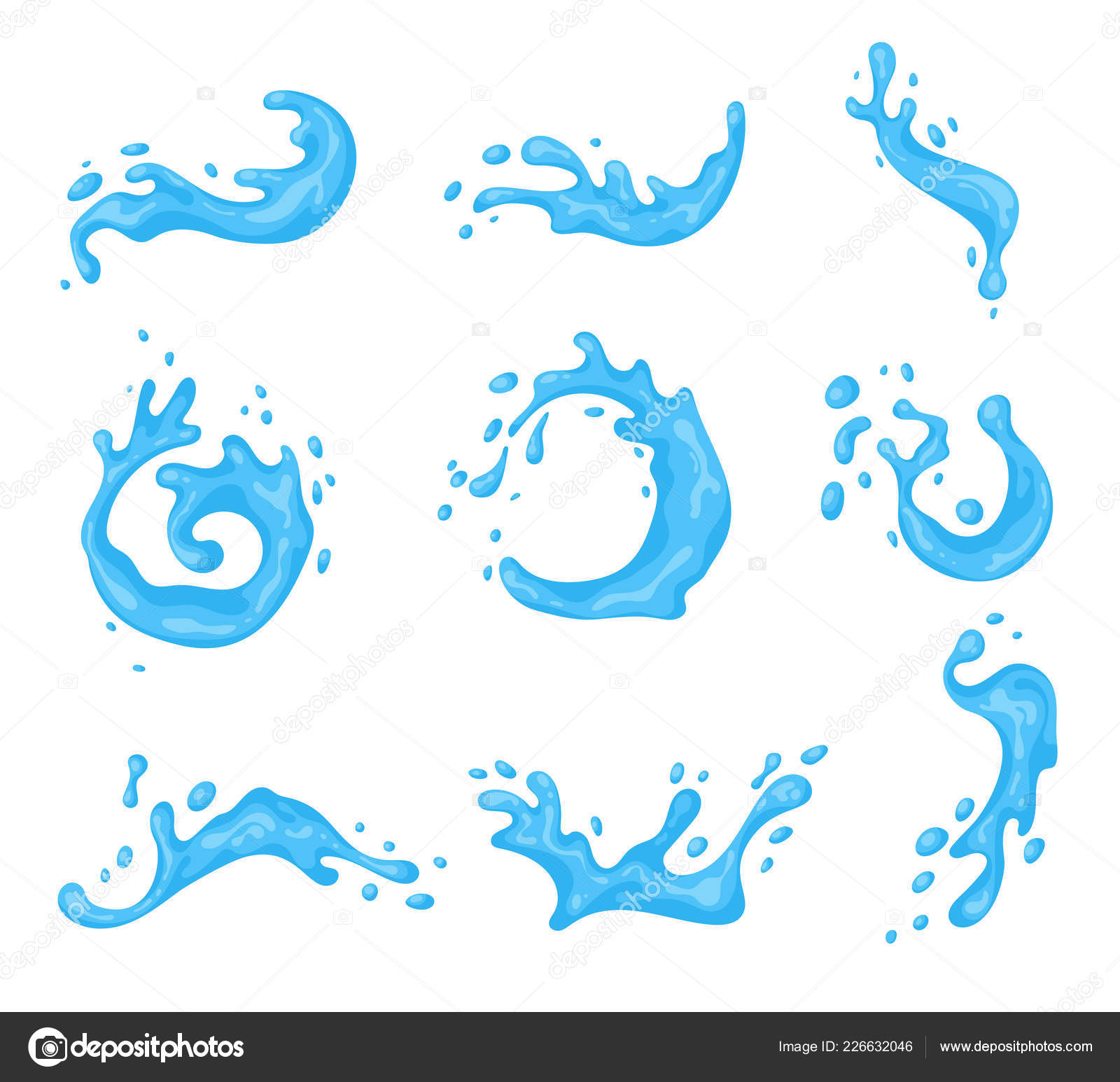 Wave Splash Vector