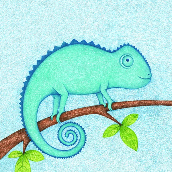 100,000 Chameleon watercolor Vector Images | Depositphotos