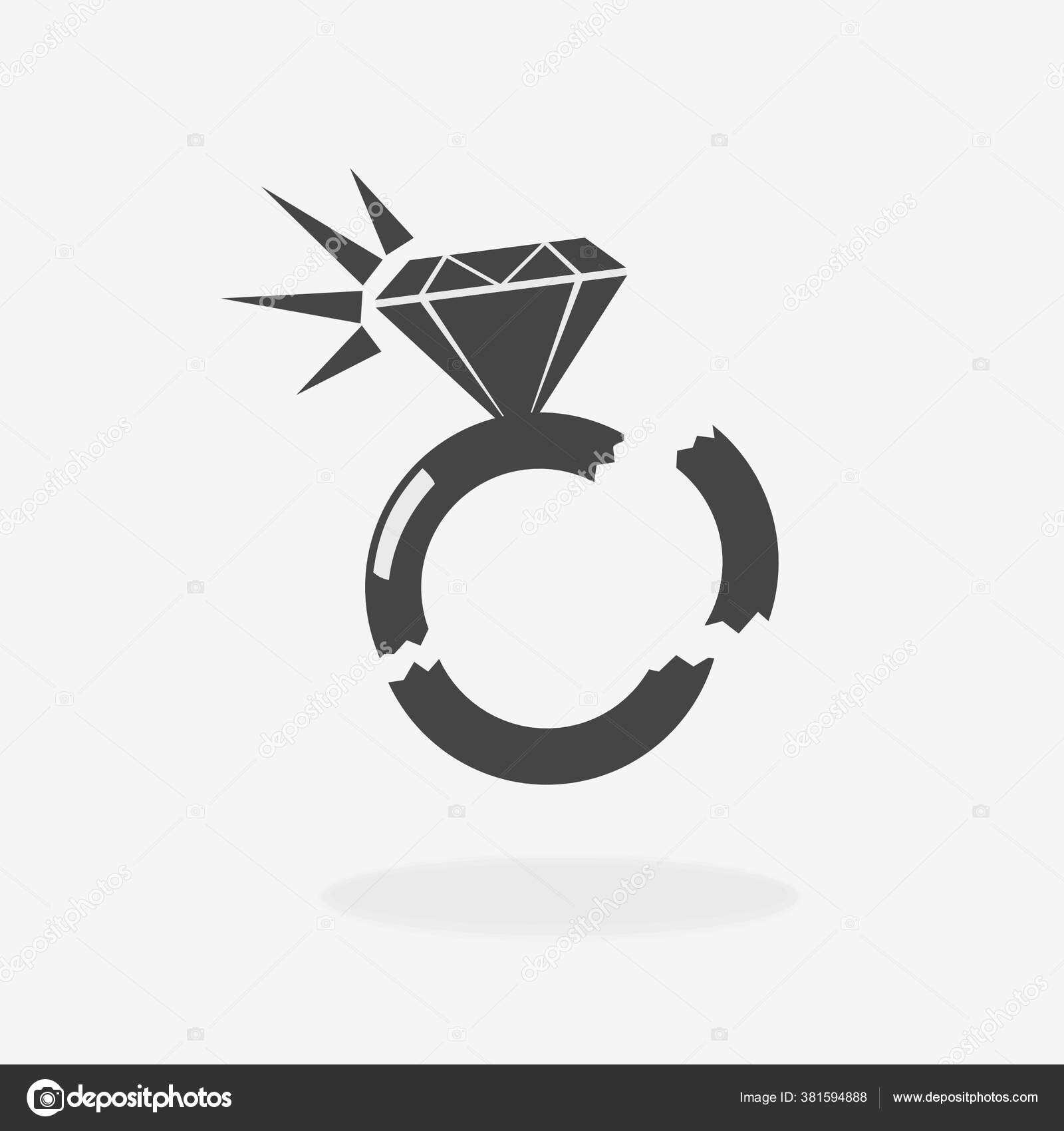 Engagement Ring Silhouette